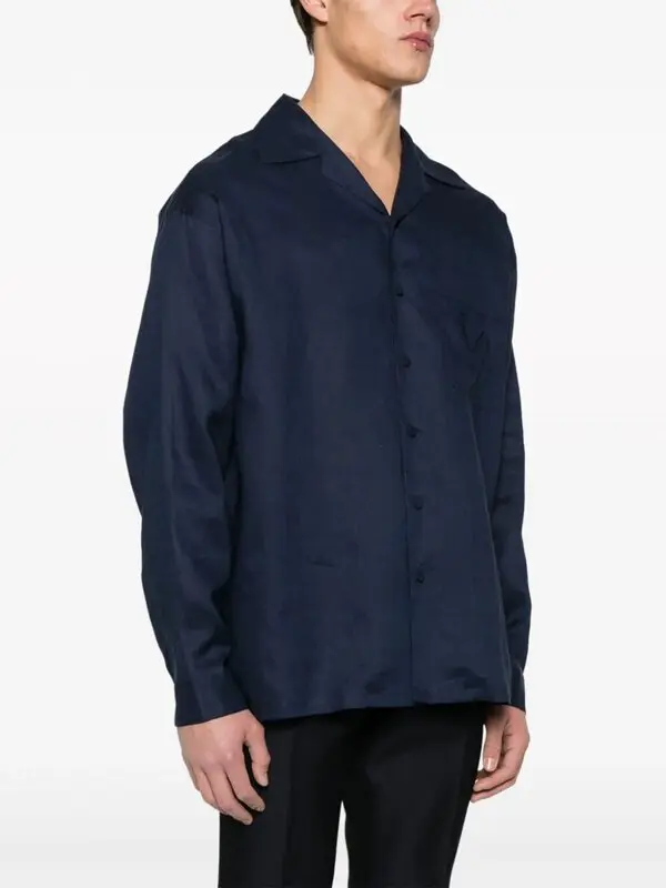 Prada Long-sleeved Button-up Shirt