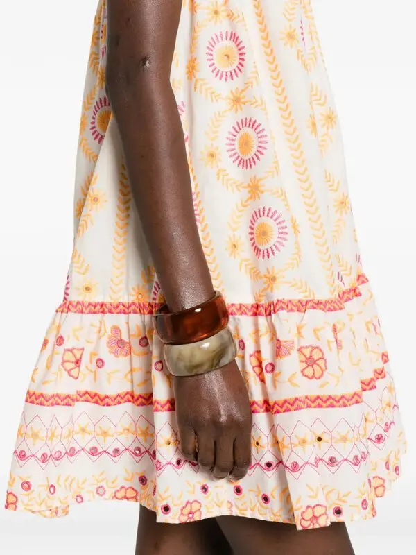 TWINSET Floral Embroidered Mini Dress