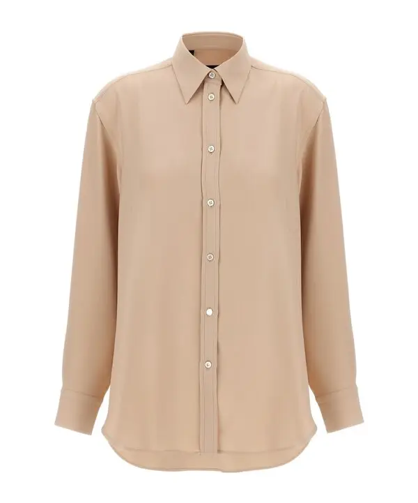 Brioni Button-up Long-sleeve Shirt