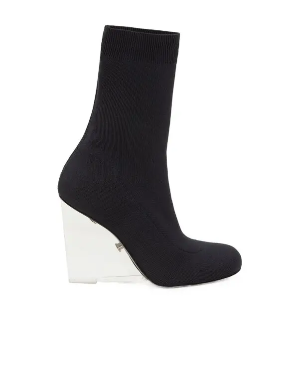 Alexander McQueen Heeled Stretch Sock Boots