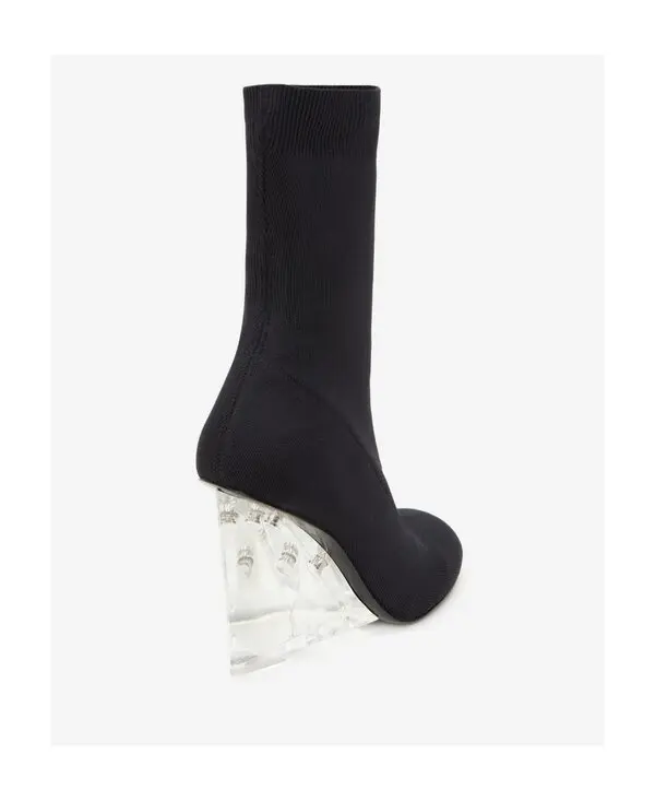 Alexander McQueen Heeled Stretch Sock Boots