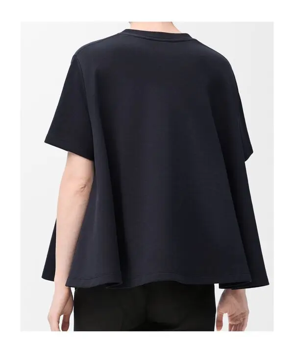 Loewe Trapeze Top In Cotton Blend - Dark Navy Blue