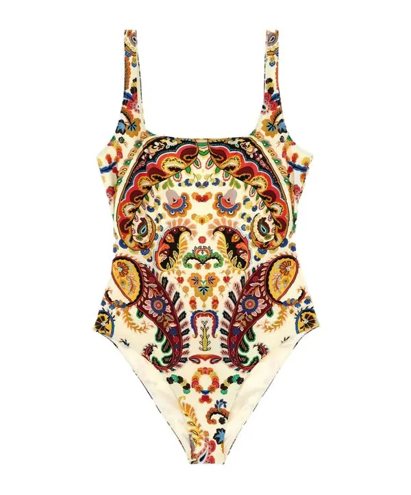 Etro Paisley One-piece Swimsuit - Multicolor