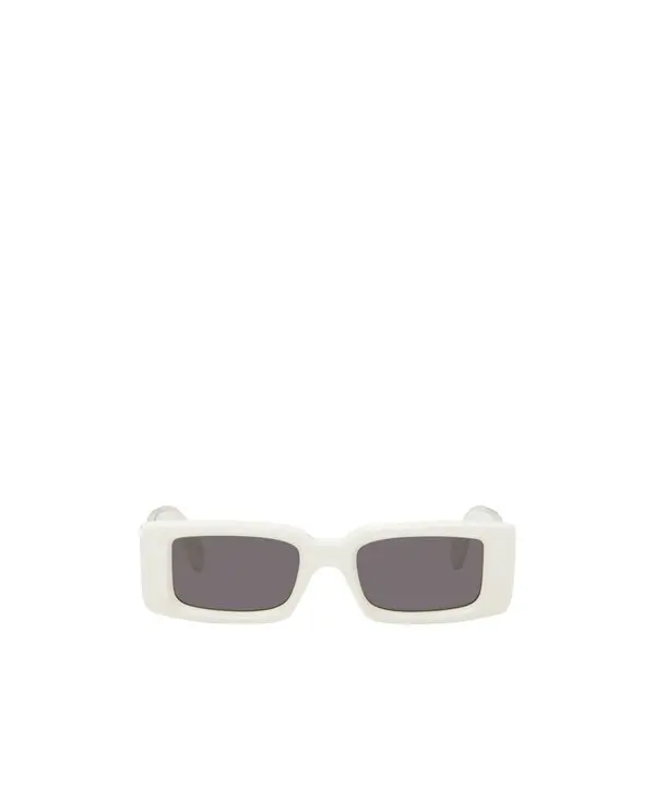 Off-White Arthur Rectangular Frame Sunglasses - Gray