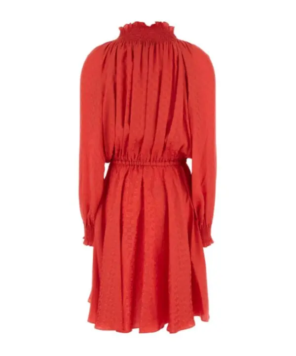 Fendi Ff Motif Mini Dress