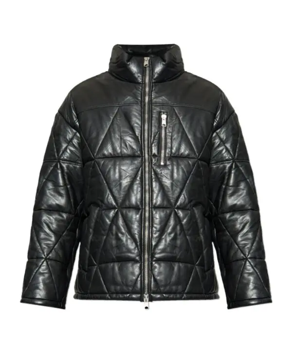 ALLSAINTS Brockwell Quilted Leather Jacket