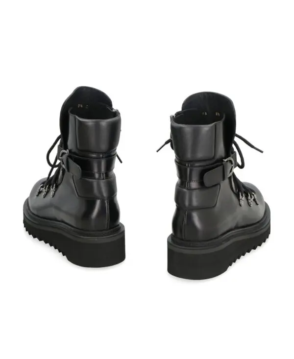 FERRAGAMO Lace-up Ankle Boots