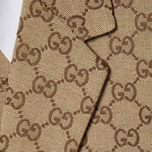 Gucci Gg Monogram Jacket - Nude