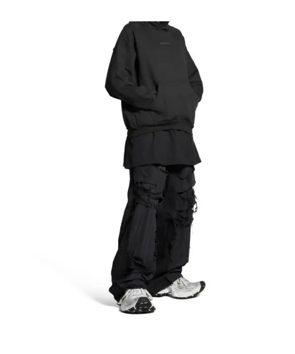 Balenciaga Logo Printed Hoodie