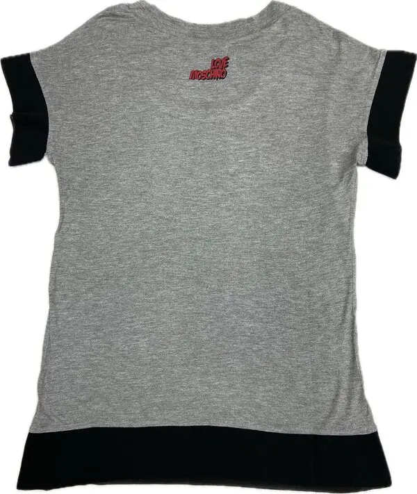 Moschino Short Sleeve T-shirt - Gray