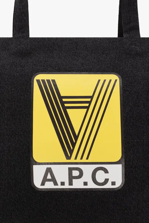 A.p.c. Diane Logo Printed Tote Bag