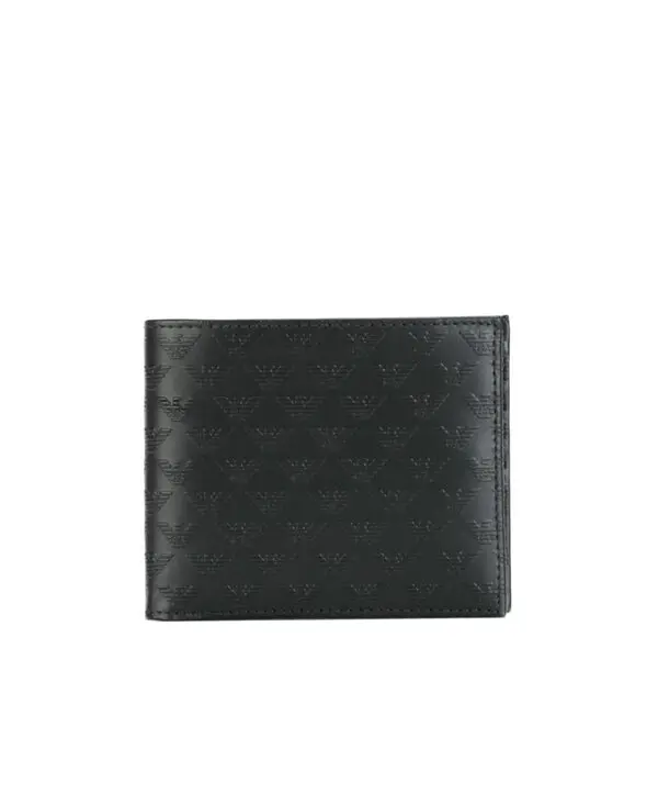 Emporio Armani Logo Wallet - Black