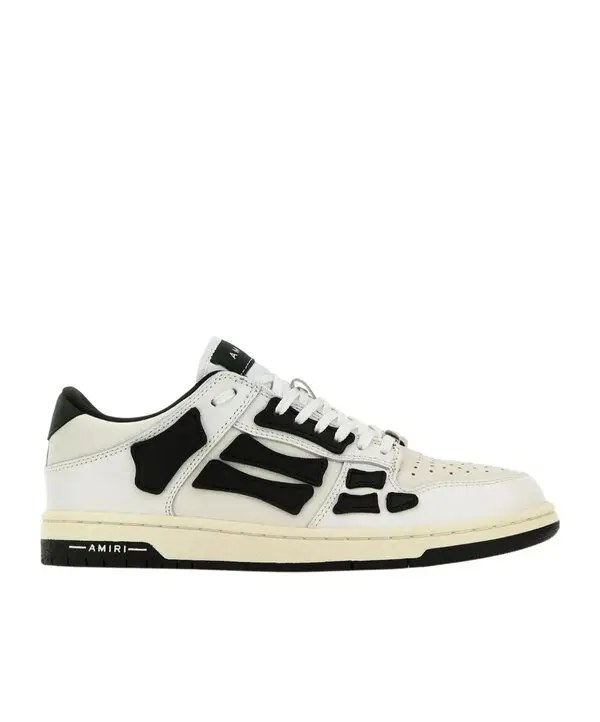 Amiri Low Top Sneakers With Tie Fastening - White