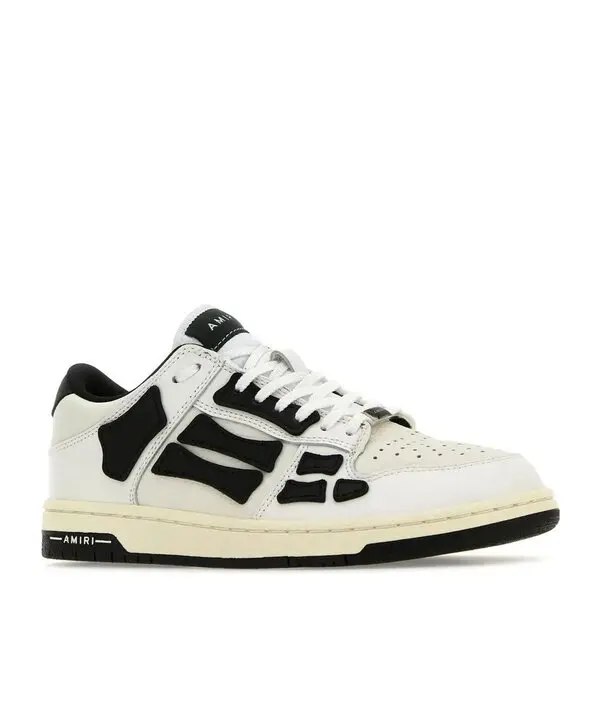 Amiri Low Top Sneakers With Tie Fastening - White