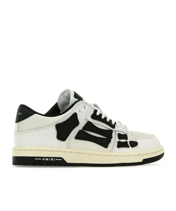 Amiri Low Top Sneakers With Tie Fastening - White
