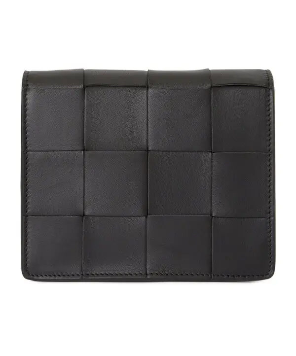 Bottega Veneta Mini Cassette Shoulder Bag - Black