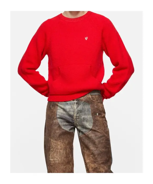 Acne Studios Crewneck Jumper With Pocket