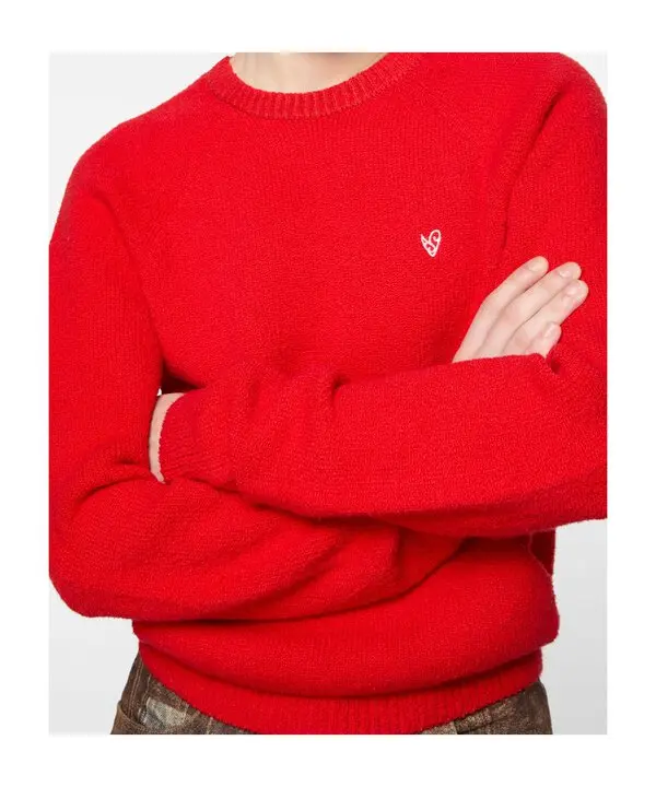Acne Studios Crewneck Jumper With Pocket
