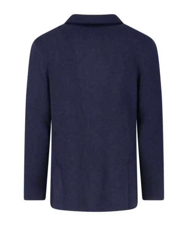 LARDINI Single-breasted Cashmere Blazer - Black