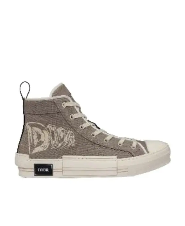 Dior B23 High-top Sneakers - Gray