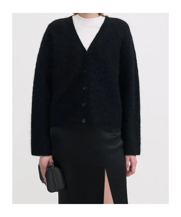 Filippa K Fluffy Buttoned Cardigan