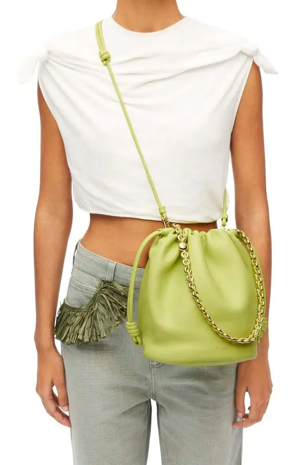 Loewe Chain Strap Bucket Shoulder Bag