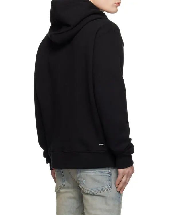 Amiri Logo Printed Hoodie - Black