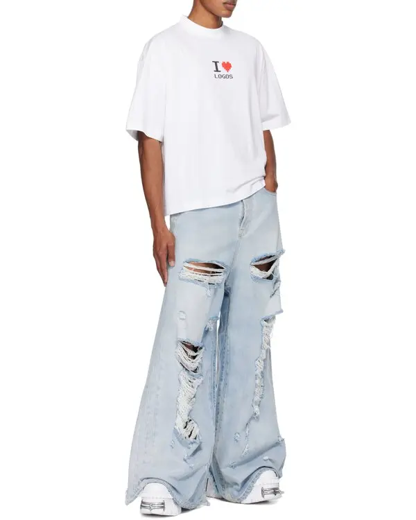 Vetements I Love Logos-print T-shirt