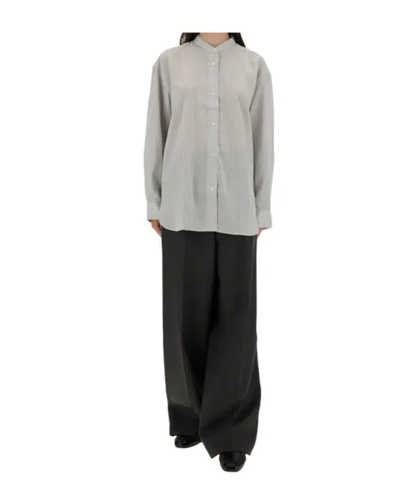 Studio Nicholson Dilys Striped Shirt - Gray