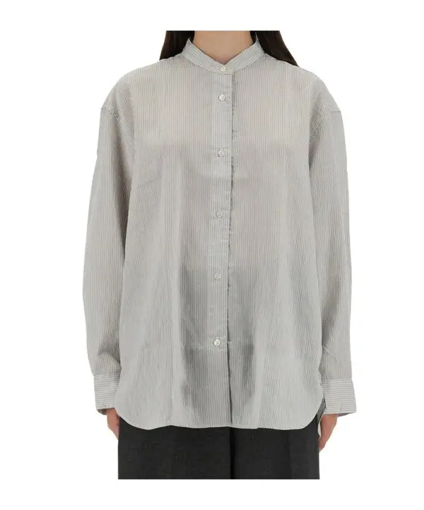 Studio Nicholson Dilys Striped Shirt - Gray