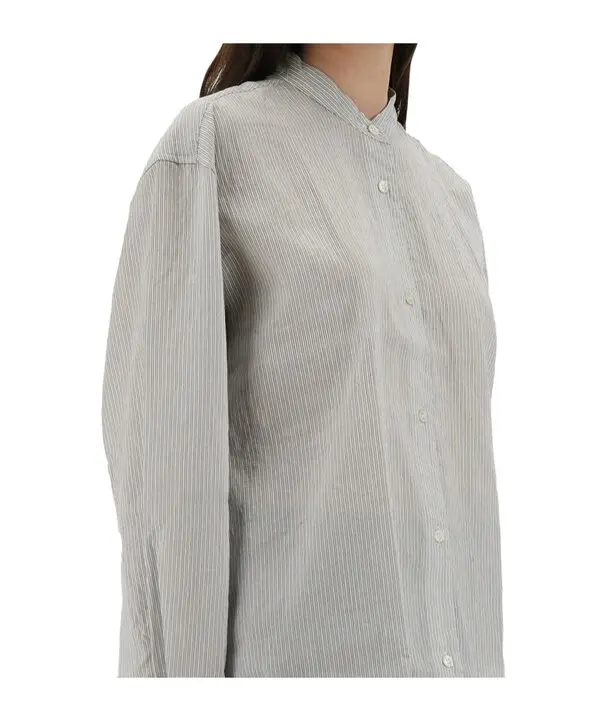Studio Nicholson Dilys Striped Shirt - Gray
