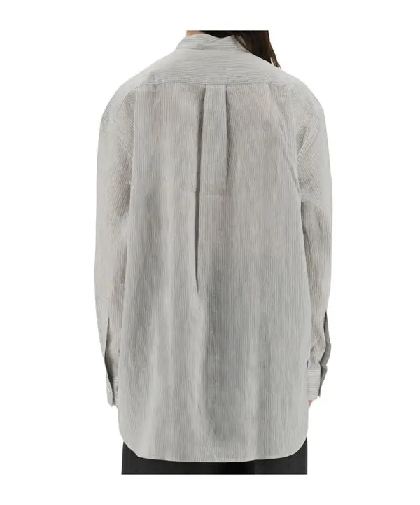Studio Nicholson Dilys Striped Shirt - Gray
