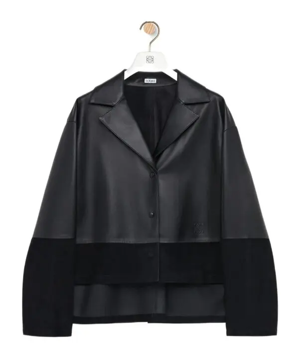 Loewe Paneled Button-up Blouse