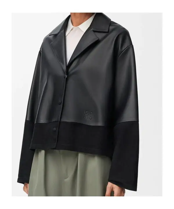 Loewe Paneled Button-up Blouse