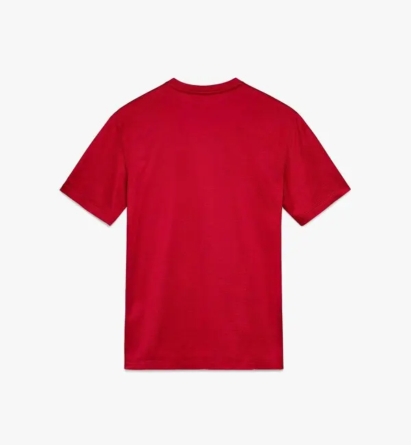 Mcm Logo Embossed T-shirt