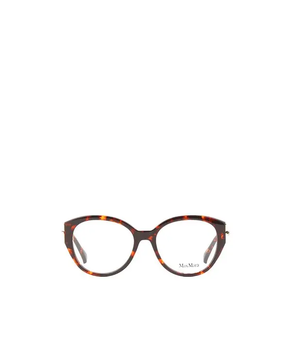 Max Mara Oval Frame Glasses - Brown