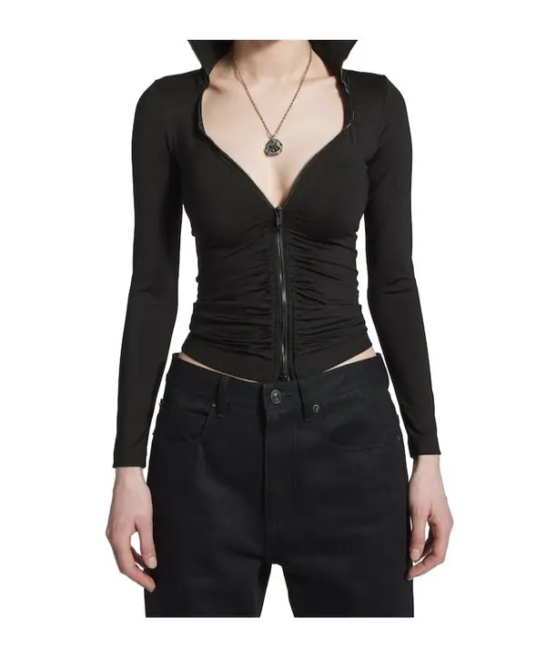 Balenciaga Bra Cup Zip-up Jacket
