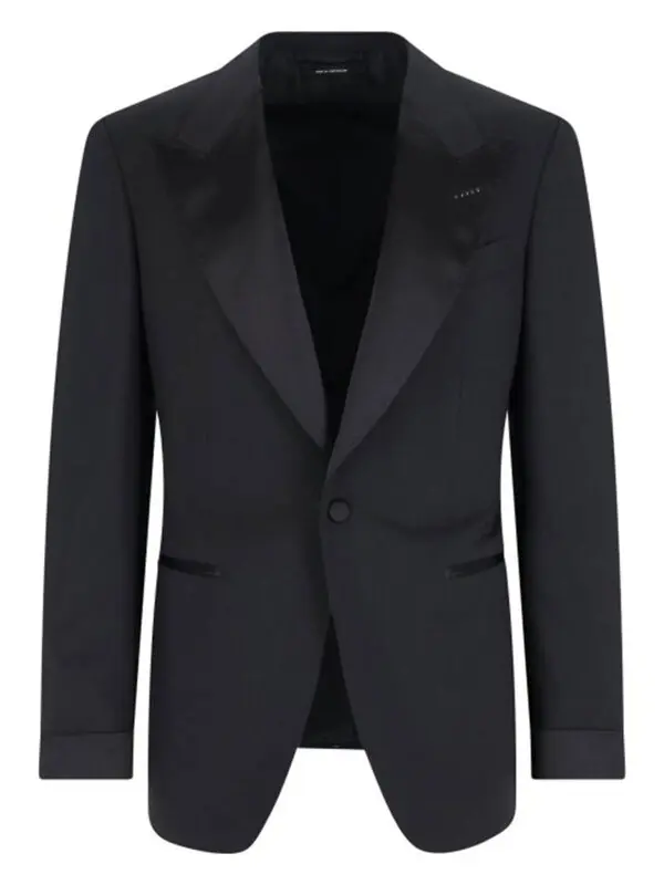 TOM FORD Single-breasted Two-piece Tailored Suit - Black