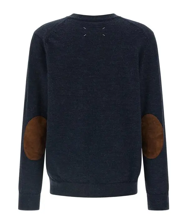 MAISON MARGIELA Button-up Knit Cardigan - Blue