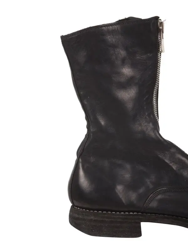 Guidi Zip-up Leather Boots