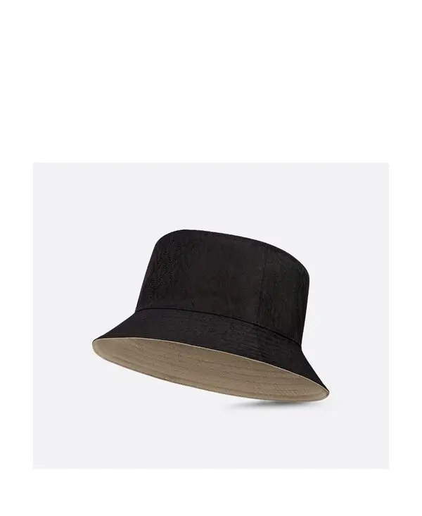 Dior Cd Diamond Reversible Bucket Hat