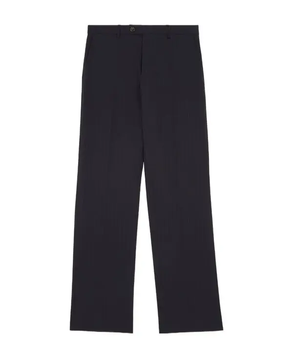 MAISON MARGIELA Straight-fit Tailored Trousers - Black