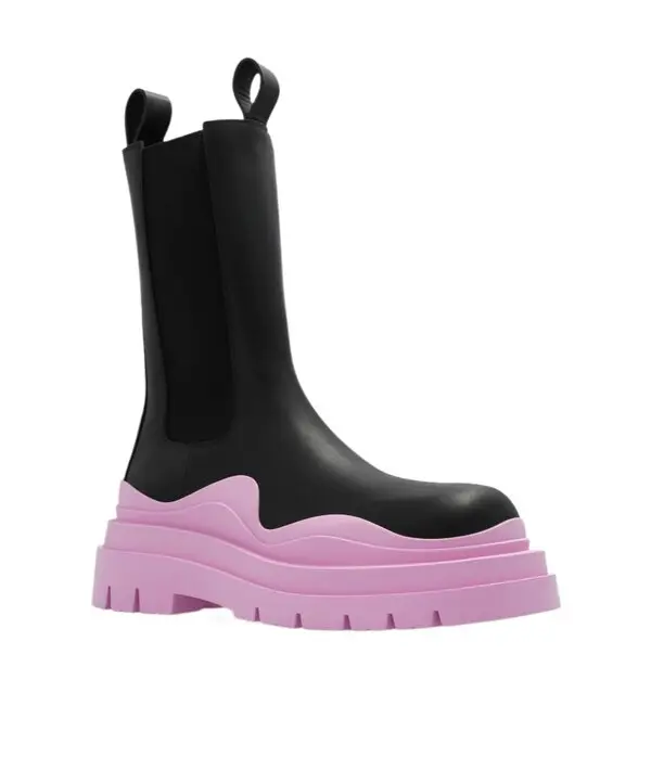 Bottega Veneta Tire Chelsea Boots
