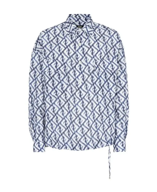 Fendi Buttoned Long-sleeved Shirt