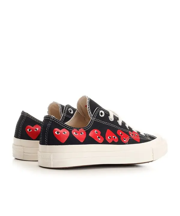 CONVERSE X COMME DES GARONS PLAY Chuck Taylor 70 Sneakers - White