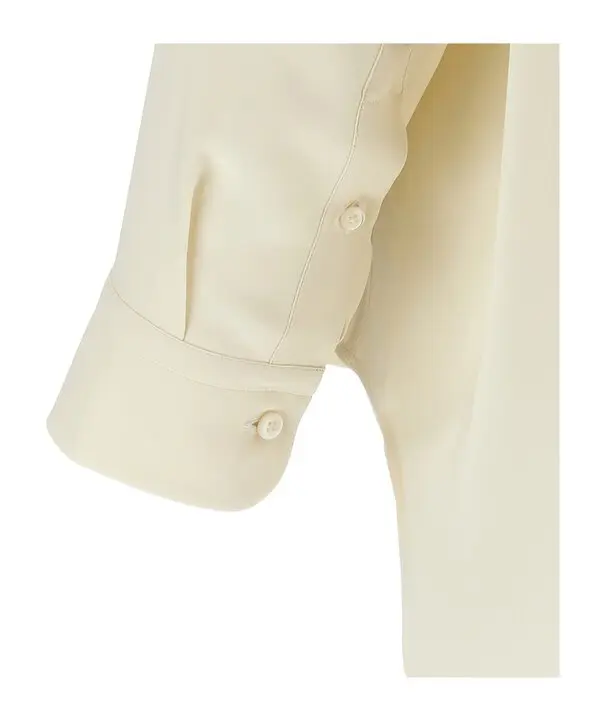 Brioni Buttoned Oversized Shirt - White