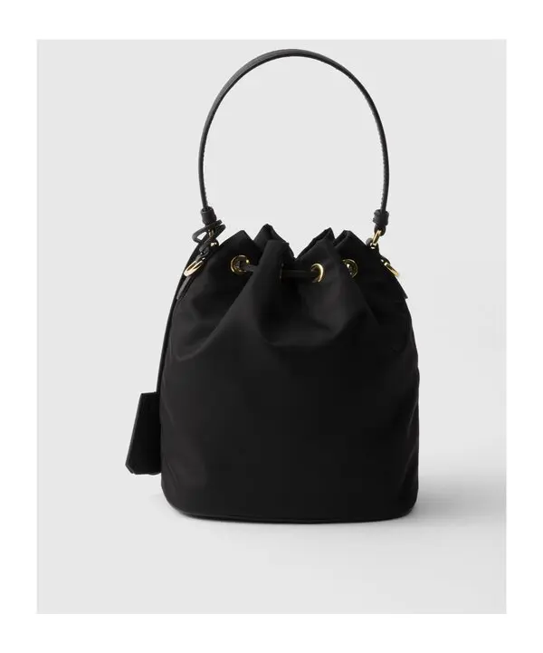 Prada Re-edition 1978 Drawstring Mini Bucket Bag - Black