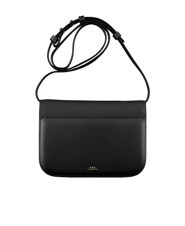 A.p.c. Astra Small Shoulder Bag - Black