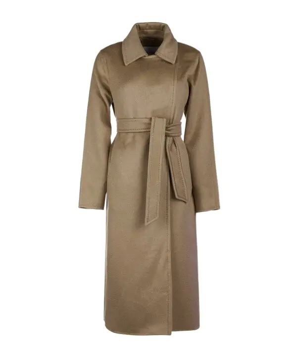 Max Mara Long-sleeved Coat - Brown