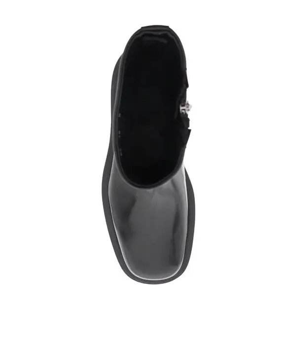 FERRAGAMO Formia Round-toe Ankle Boots